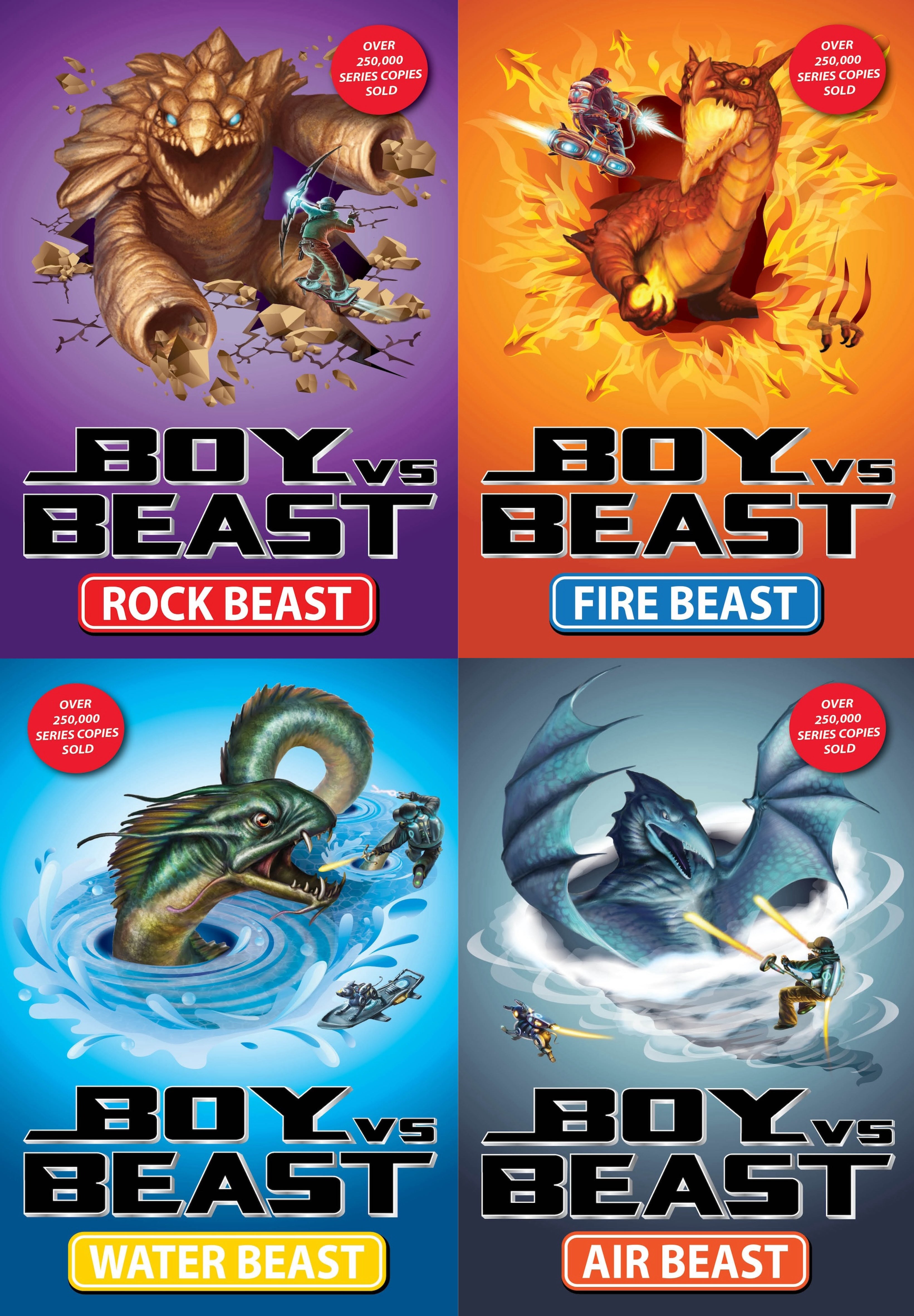 Boy vs Beast 4 Pack
