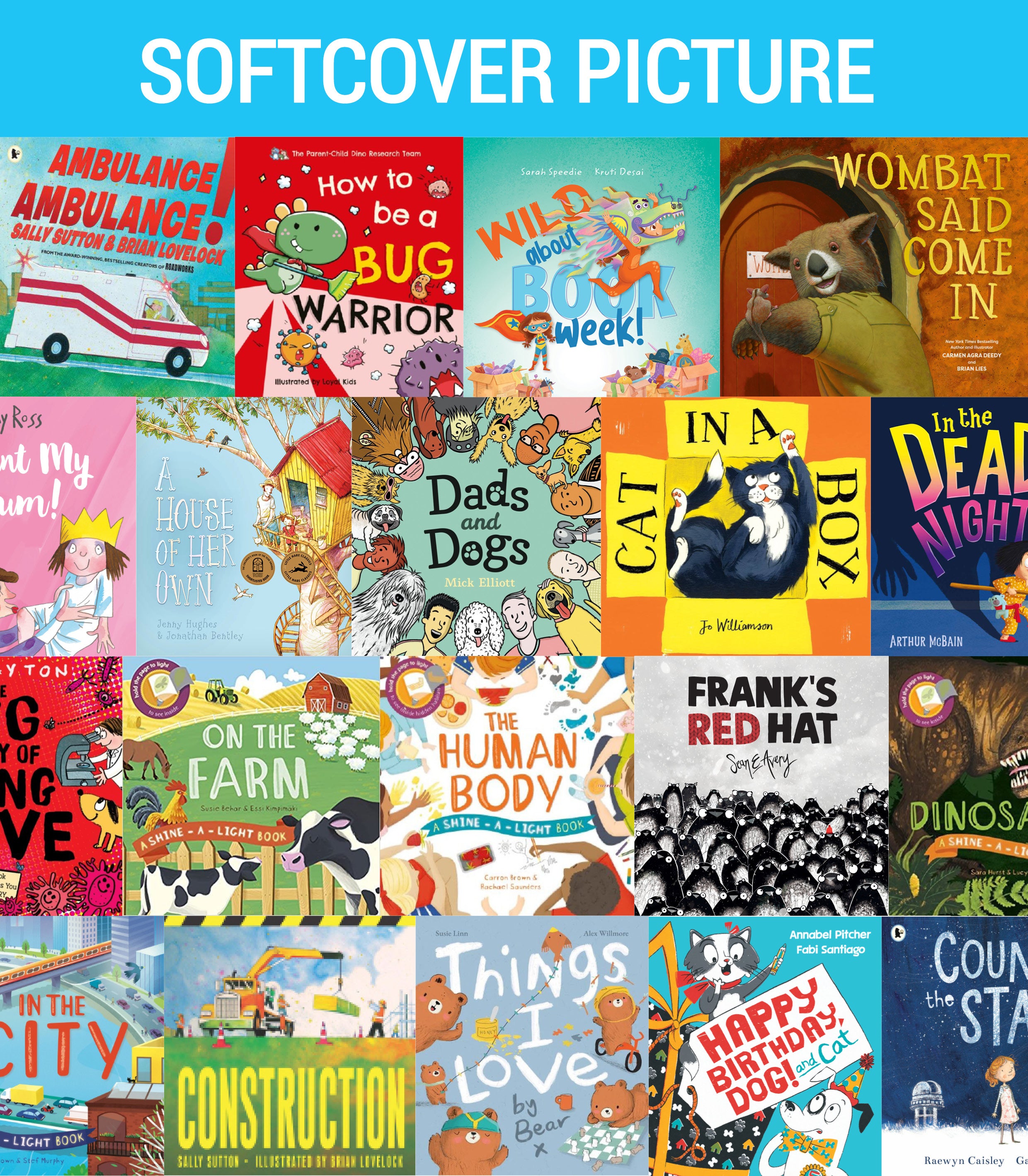 Picture Book (Softcover) Variety Pack (40 titles)
